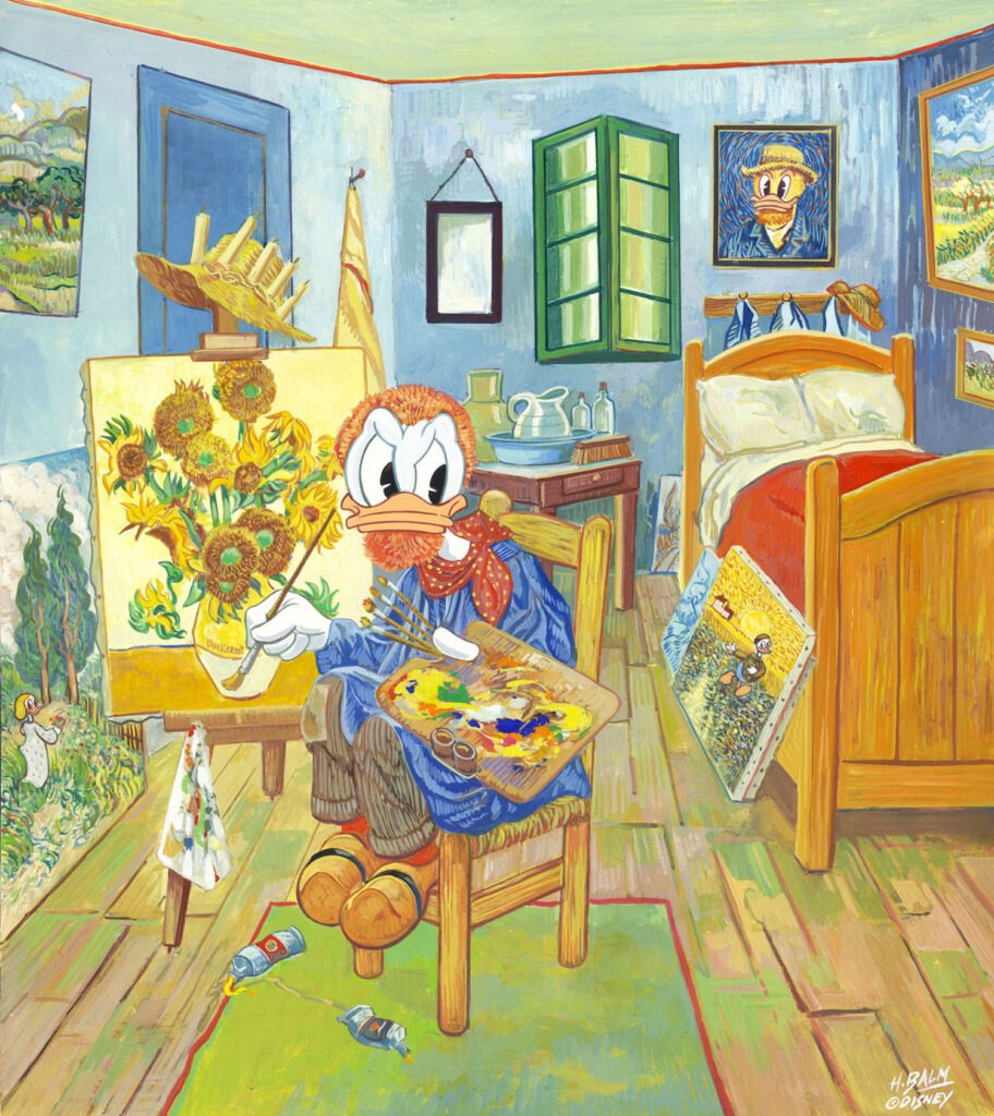 Donald Duck en Vincent van Gogh in het Museum of Comic Art! - Erfgoed ...